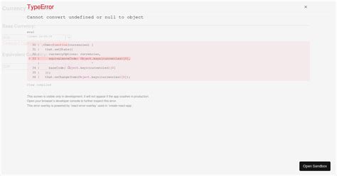react example codesandbox
