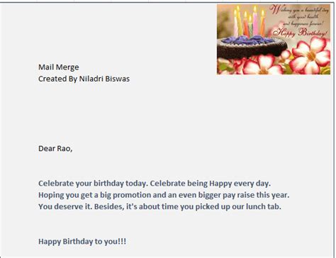 [tip] how to automate your mail merge through vba in ms excel