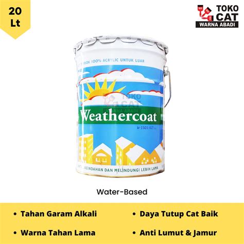 Jual Cat Tembok Mowilex Exterior 20 Liter Dinding Pagar Luar Warna