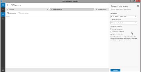 data migration assistant tool for azure sql db azure vm