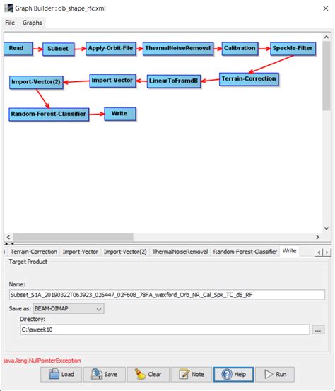 random forest supervised classification using graphy