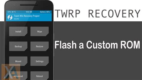 how to flash a custom rom using twrp recovery xiaomi advices