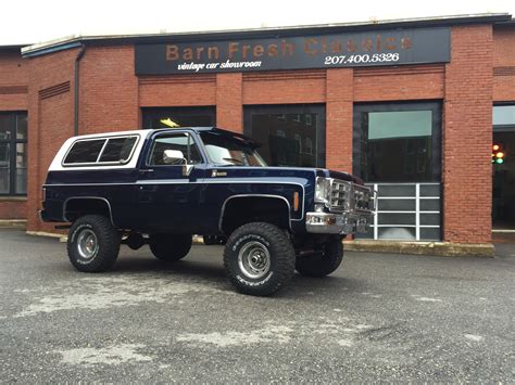 1977 Chevrolet K5 Blazer Barn Fresh Classics Llc