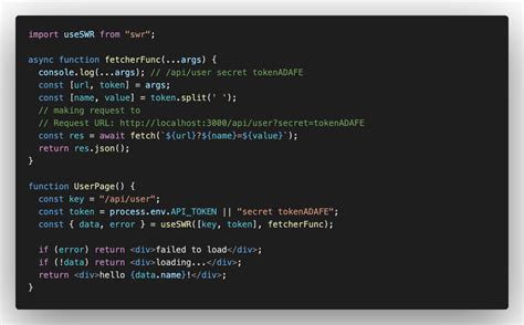 data fetching in react and next js with useswr