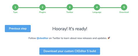 the easiest way to customize a wysiwyg editor ckeditor 5 online builder