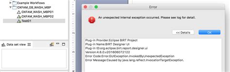 error in knime 3 4 with reporting knime extensions knime community