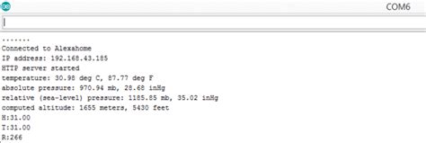 iot live weather station monitor using nodemcu esp8266