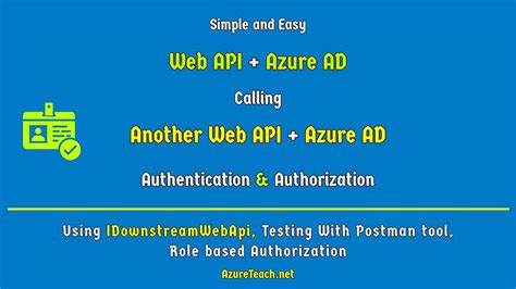 web api authentication and authorization with azure ad angular azure ad
