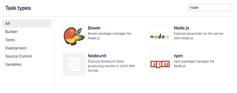 getting started with node js and bamboo bamboo data center and server