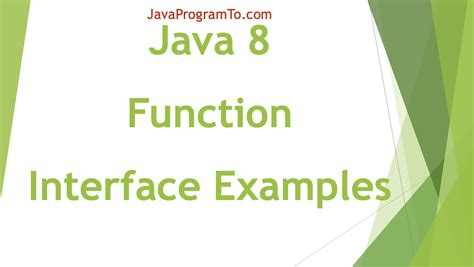 function interface in java with examples apply and chain methods