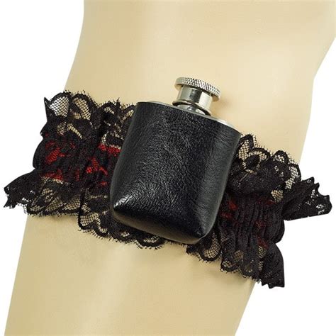 Garter Gangster With Flask