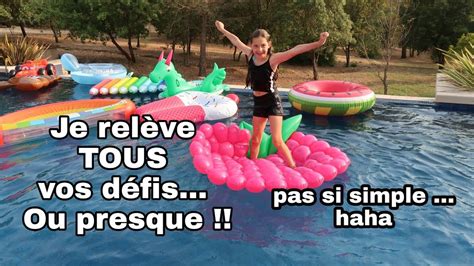 Je RelÈve Tous Vos DÉfis Ou Presque Youtube