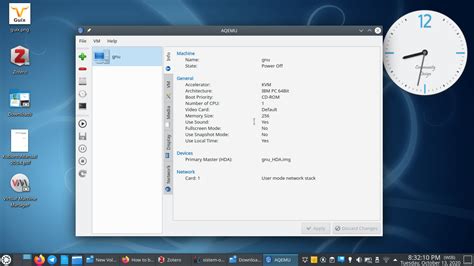 how to use aqemu virtual machine on ubuntu