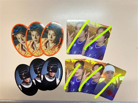 Wtt Wts Nct 127 2 Baddies Smc Nemo Smart Album Pc Sticker Taeil Taeyong