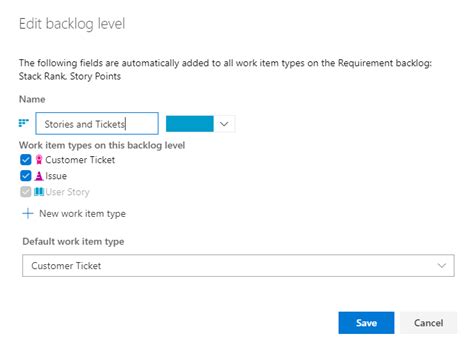 customize backlogs and boards azure boards microsoft learn