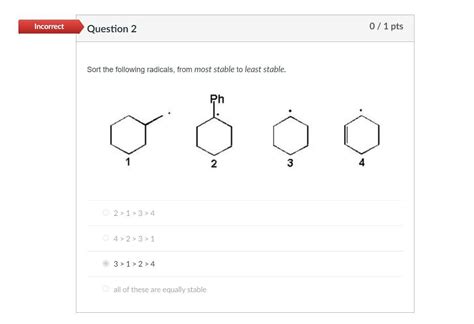 Solved Incorrect Question 2 0 1 Pts Sort The Following
