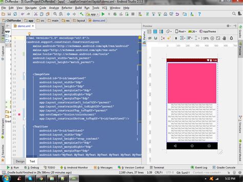 android constraintlayout place textview below imageview stack overflow