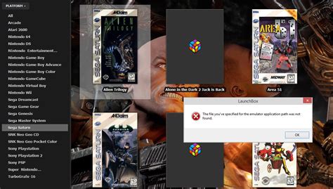 launchbox tutorials emulating sega saturn with retroarch
