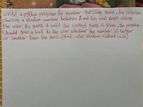 answered write u python program for number… bartleby