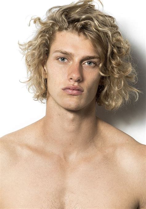 Chuck Bilgrien Curly Hair Men Blonde Guys Mens Hairstyles