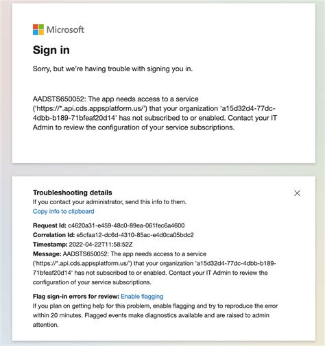 azure active directory dynamics 365 oauth 2 0 authentication failed