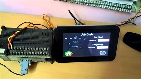 kivy based raspberry hmi omron plc youtube