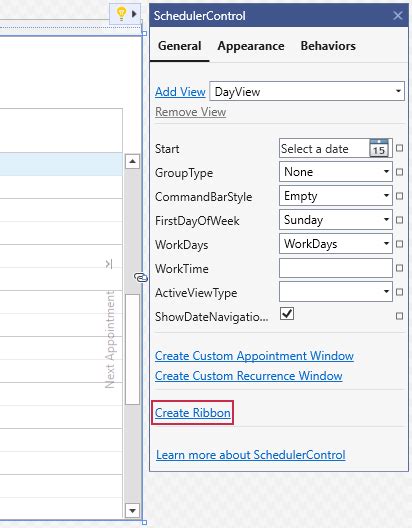 create a simple scheduling application wpf controls devexpress