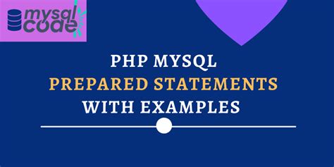php mysql prepared statement mysqlcode