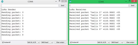 lora wireless communication with arduino electronics