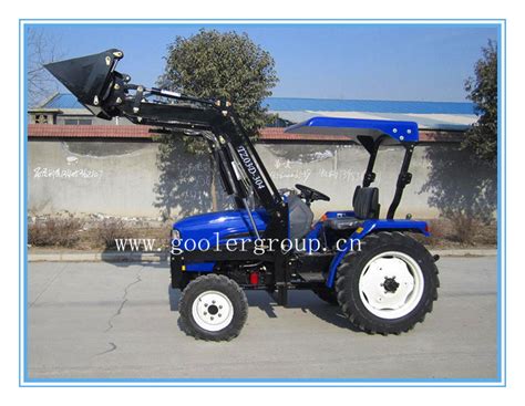 China Lz284 28hp 4wd Small Garden Tractors Fit With 4in1 Front End