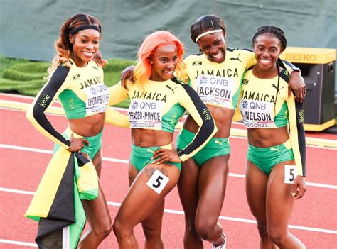Jamaica Women 4x100 Cnw Network