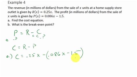 revenue function formula id