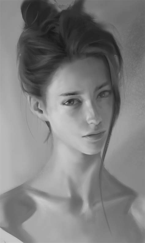 Drawing Portrait Fantasy Art Lady Sketch Art Model Hd Wallpaper