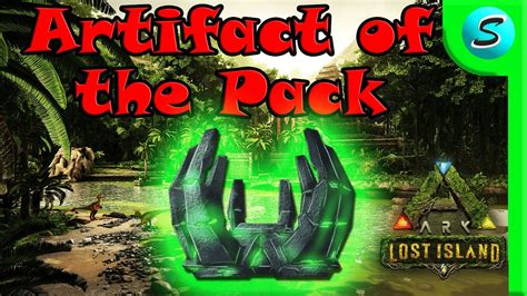 Lost Island Artifact Of The Pack Location Ark Survival Evolved Youtube