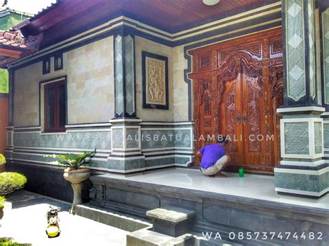 Ide 26 Rumah Minimalis Batu Alam Bali Rumah Minimalis