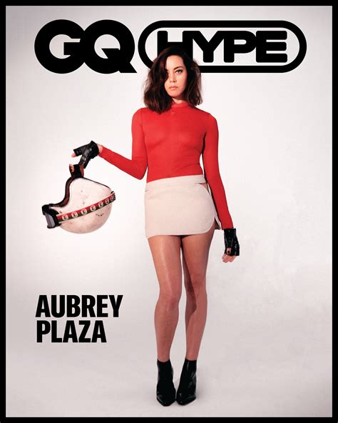 Gq Hype Aubrey Plaza Ist Auf Dem Weg Nach Ganz Oben Und ärgert Immer