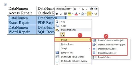 4 ways to quickly add multiple rows or columns to an