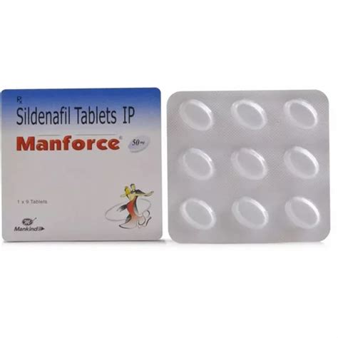 Manforce Tablets 50 Mg At Rs 455 Stripe Erectile Dysfunction Medicine