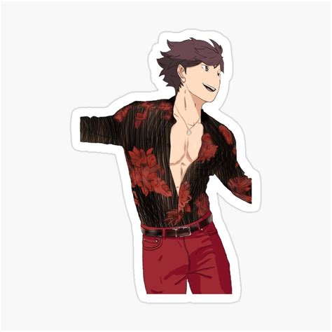 Haikyuu Toru Oikawa Sticker By Yuennbunn Haikyuu Anime Printables