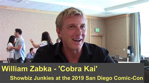 Cobra Kai William Zabka Interview Season 3 Comic Con Youtube