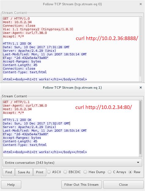 linux setting up communication from forward proxy to