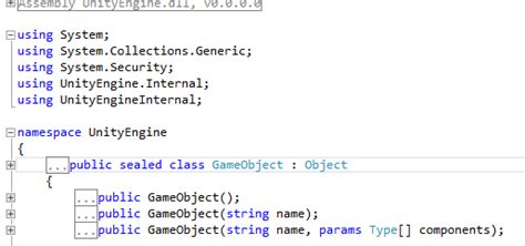 set a variable within a unity class