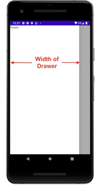 android jetpack compose how to set the scaffold drawer width in
