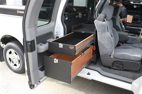 Pick Up Truck Storage For Public Works File Drawer Storage Ford Truck