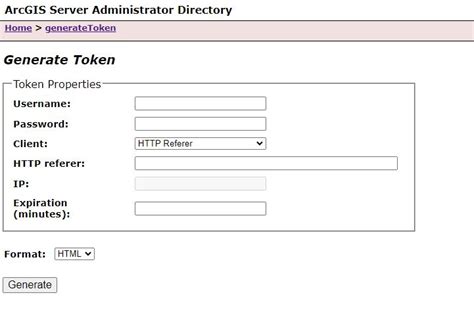 solved generate token for url on a unfederated arcgis ser esri
