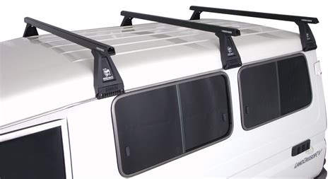Rhino Rack Ja0837 Heavy Duty Rl210 Black 3 Bar Roof Rack For Toyota