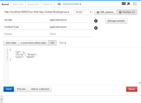 [solved] using postman to test rest persistence endpoints spring mvc
