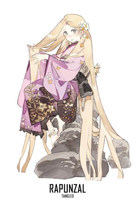 Beautiful Japanese Style Kimono Disney Princess Art Series — Geektyrant