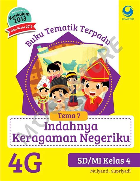 Ebook Tematik 4g Indahnya Keragaman Negeriku Kurikulum 2013 Revisi 2016