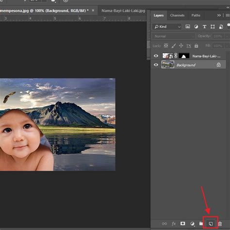 2 Cara Menggabungkan Foto Di Photoshop Lengkap Gambar